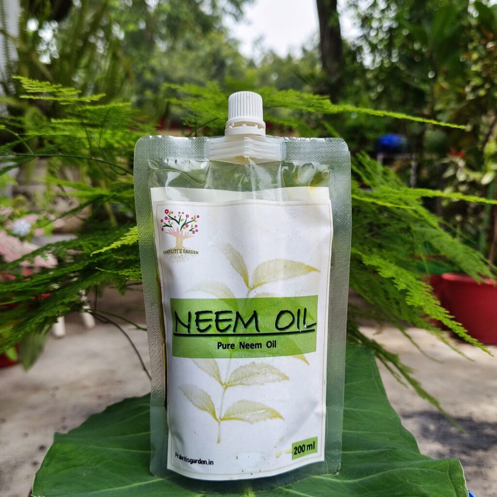 Neem Oil ( Cold Pressed 100% Pure Neem Oil ) - Prakriti's Garden